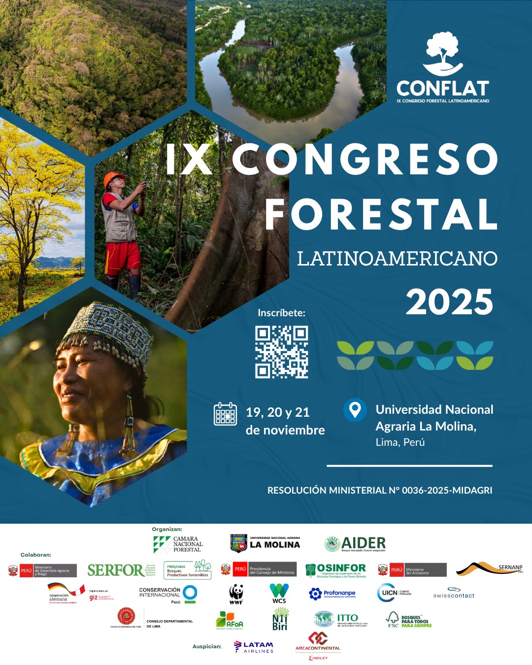 IX CONGRESO FORESTAL LATINOAMERICANO – CONFLAT 2025 - Colegio de ...