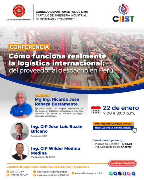 Conferencia: ¿Sabes cómo funciona realmente la logística internacional ...